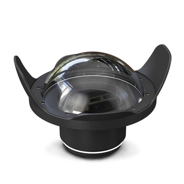 40M Sea Frogs WA006 8" inch wide angle dry lens for camera housing